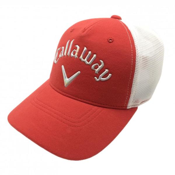ブランド：Callawayアイテム：メッシュキャップ 表記サイズ：実寸サイズ：　つば：約7.5cm特徴・仕様：付属品：商品ランク：Nコメント：額に保管時の汚れ