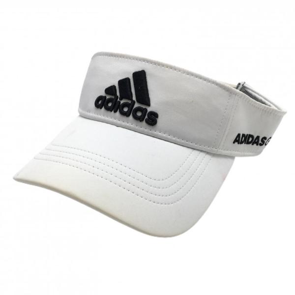 ブランド：adidasアイテム：サンバイザー表記サイズ：実寸サイズ：　つば：約7cm特徴・仕様：付属品：商品ランク：B+コメント：上部縁・サイド・つば汚れ
