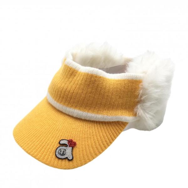 ブランド：archivioアイテム：耳当て付ニットサンバイザー表記サイズ：00実寸サイズ：　つば：約7.5cm特徴・仕様：適応時期：商品ランク：Nコメント：