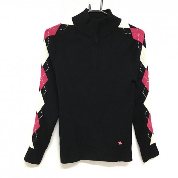 ブランド：Paul Stuart SPORTアイテム：ハイネックセーター表記サイズ：M実寸サイズ：　ゆき丈：約76cm　身幅：約36cm　着丈：約58cm特徴・仕様：ハーフジップ ウール100％ 　適応時期：春 ・ 秋商品ランク：Aコメント：