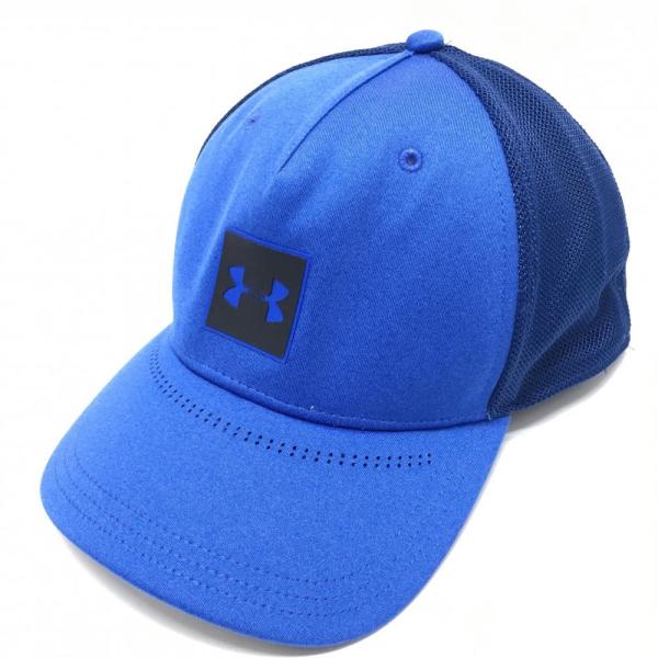 ブランド：UNDER ARMOURアイテム：メッシュキャップ表記サイズ：実寸サイズ：　つば：約7cm特徴・仕様：付属品：商品ランク：Aコメント：内側薄汚れ、型崩れ小、品質タグ切り