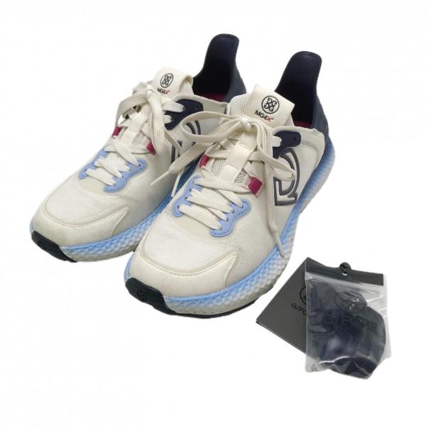 ブランド：G/FOREアイテム：ゴルフシューズ表記サイズ：25.5/26実寸サイズ：　アウトソール全長：約29.5cm　アウトソール最大幅：約12cm特徴・仕様：スパイクレス　適応時期：商品ランク：Aコメント：薄汚れ、替え紐付き