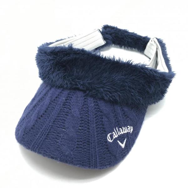 ブランド：Callawayアイテム：ボアサンバイザー表記サイズ：実寸サイズ：　つば：約8cm特徴・仕様：適応時期：商品ランク：B+コメント：額汚れ、ボアへたり、品質タグ切り