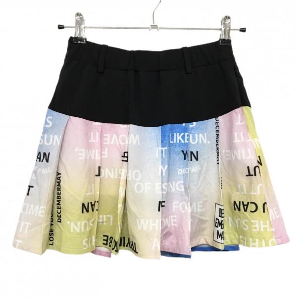 ブランド：DECEMBERMAYアイテム：プリーツスカート表記サイズ：S実寸サイズ：　ウエスト：約31.5cm　スカート丈：約37.5cm特徴・仕様：内側インナーパンツ　適応時期：春 ・ 夏 ・ 秋商品ランク：A+コメント：