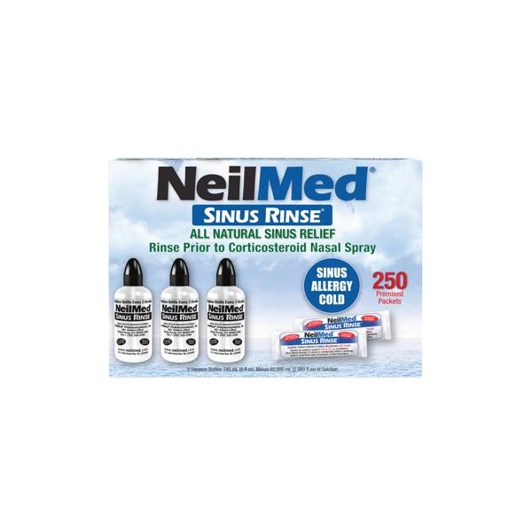 [ 商品名 ] サイナスリンスキット ニールメッド 鼻うがい 鼻洗浄キット ボトル3個 250包 コストコ[ 容量 ] 　 ボトル3本+250パッケットサイナスリンスの洗浄液（USPグレード/米国薬局方品質）は人間の体液に近い濃度に調整され...