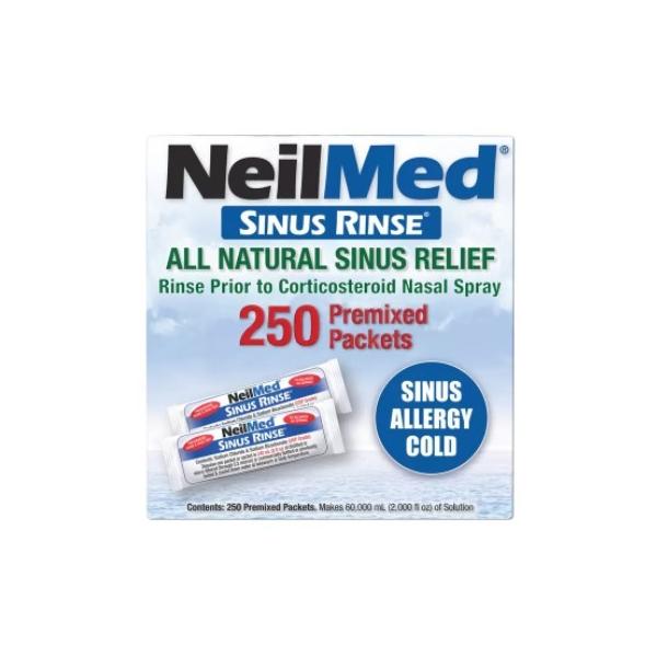 [ 商品名 ] ニールメッド 鼻洗浄 リフィル 250包[ 内容量 ] 250包サイナスリンスの洗浄液（USPグレード/米国薬局方品質）は人間の体液に近い濃度に調整されているので、鼻に入れても刺激が少なく「ツーン」としません。約96％の塩化...