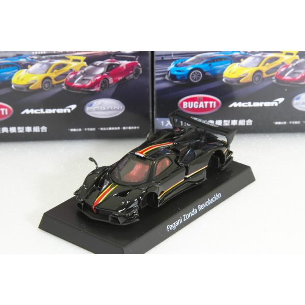 【 GRANI&amp;PARTNERS 1:64 Pagani 京商・トミカサイズ 】◆台湾 セブンイレブン限定組み立て式。外箱はきれいではありません。海外流通品。日本で流通しているモデルに比べ仕上がりが全般的に悪い事をご理解ください。 ...