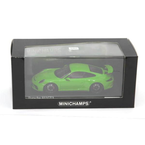 【 Minichamps 1:43 Porsche 911 991.2 Green 100台限定 】注意1 写真はイメージですので、実際の商品と異なる場合がございます。製造時からの塗装ムラ、ツブ、傷、付着物、デカールのズレ、浮き、欠け、パッ...