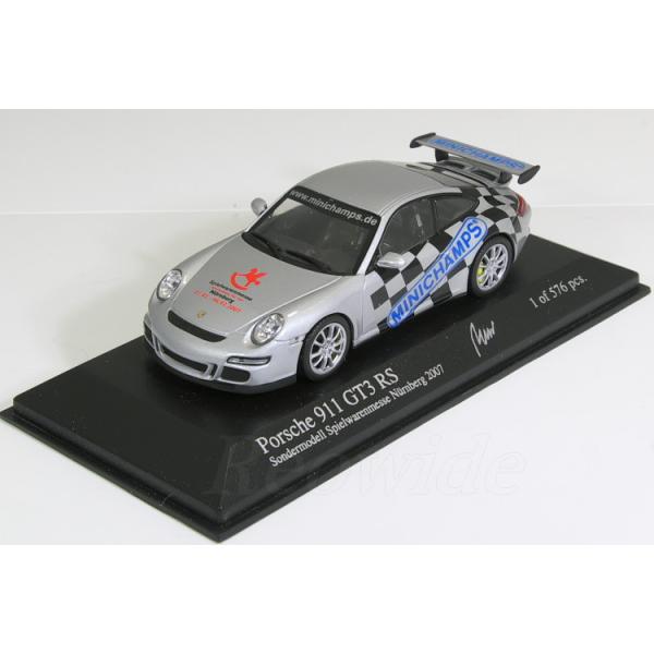 【発売日：2020年02月01日】【FMinichamps---Exclusive Model　Porsche 911 997 GT3 RS Spielwarenmesse N〓rnberg 2007　576台限定】注意1 写真はイメージで...