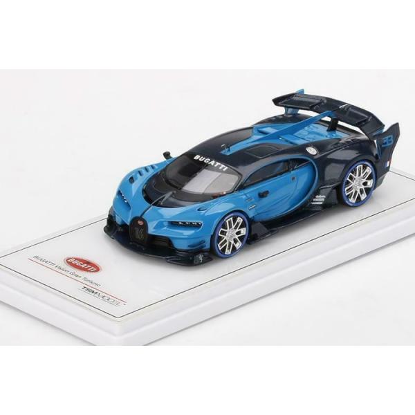 【 True Scale 1:43 Bugatti Vision Gran Turismo bugatti light blue / blue carbon 】※ケースにヒビがありますのでご了承ください。注意1 写真はイメージですので、実際...