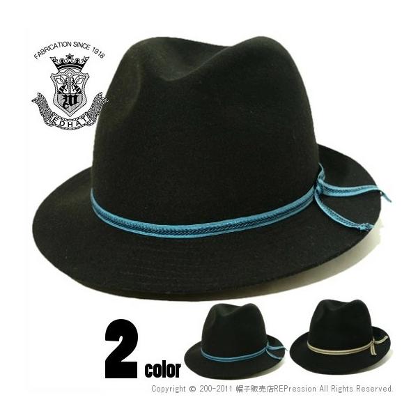 ■商品について人気国内老舗帽子ブランド【EDO HAT】 (エドハット)の 日本製チロリアンリボン ステッチブリム 小ツバ 中折れハット。丁寧な作りで定評のある日本製。トップクラウンは中央部分がへこんだセンタークリース型。サイズ元にはチロリ...