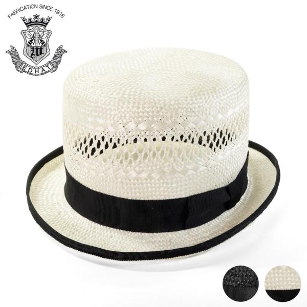 ■商品名EDHAT(エドハット) 天然草 ショートブリム シルクハット トップハット■商品について 国内老舗帽子ブランドEDHAT(エドハット)の天然草を使用したシルクハット型のストローハット。パリッとした張りのある素材感で、軽くて風通がよ...