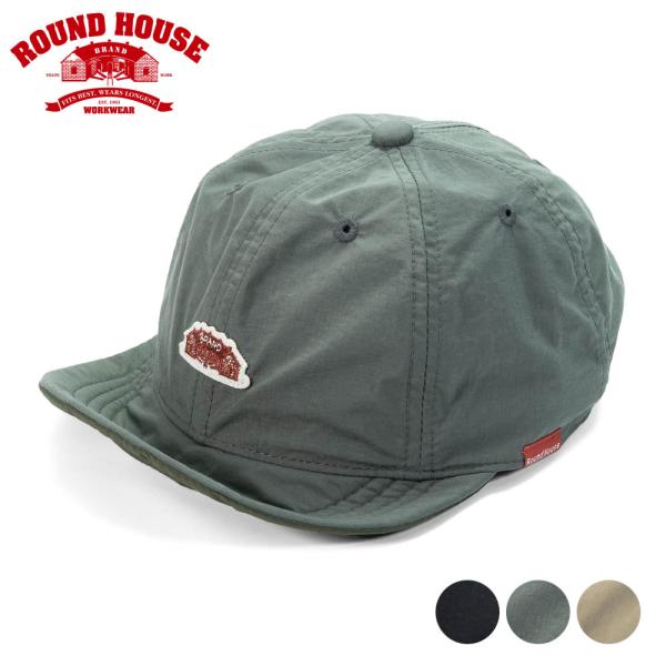 ■ブランド ROUND HOUSE(ラウンドハウス)  ■商品名 マックローリー ナイロン ショートバイザー フリップアップ アンパイアキャップ  ■カラー ブラックカーキベージュ  ■サイズ(調節可能サイズ) フリーサイズ(約56cm〜約...