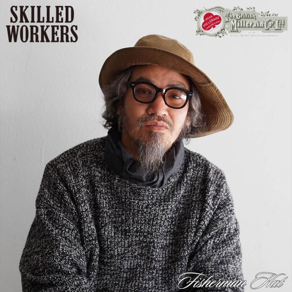■商品詳細 ■ブランド SKILLED WORKERS(スキルドワーカーズ)  ■商品名 British Millerain(ブリティッシュミラレーン) コットン ワックスオイルド生地 フィッシャーマンハット  ■カラー カーキ  ■サイズ...