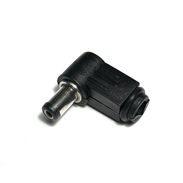 多くのコンパクトエフェクターなどに使用できるDC電源プラグライトアングル型対応ピン: 2.1mm外周直径: 5.5mmメール便発送可能です。