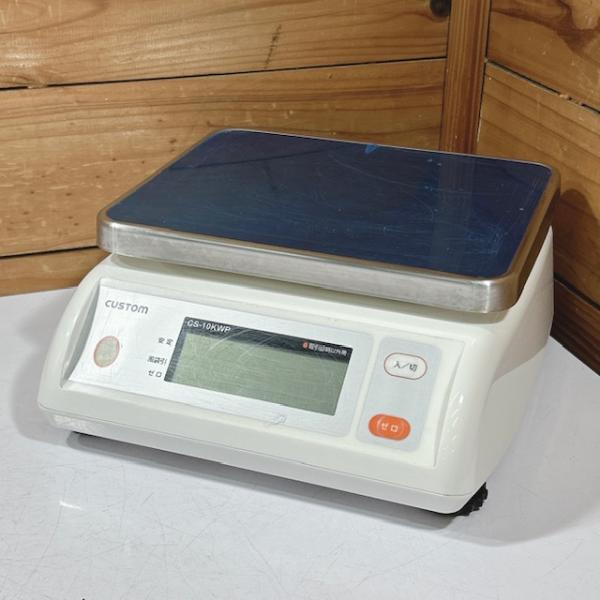 ◆商品仕様メーカー CUSTOM/カスタム年式 不明型式 CS-10KWPサイズ  W250×D260×H108(mm)電源 単2形乾電池×4本製品重量 約2.5kg注意事項 ACアダプター・取扱説明書は付属しません。備考 ・最小表示単位0...