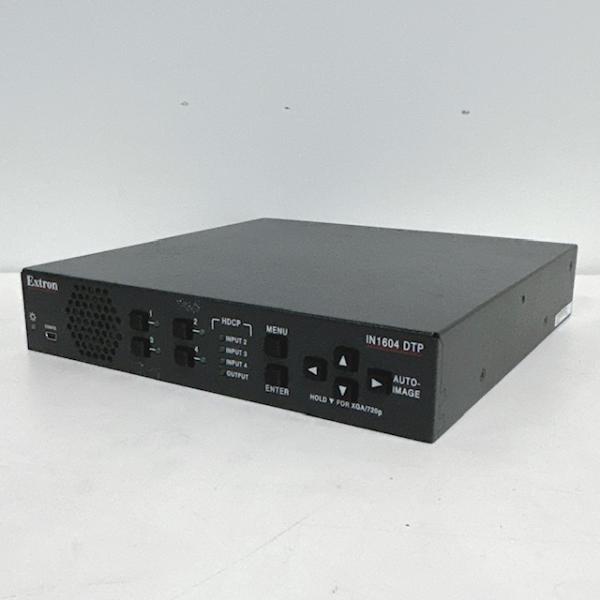 ◆商品仕様メーカー Extron/エクストロン型式 IN 1604年式 不明サイズ W225×D220×H45(mm)注意事項 中古品のため細かい汚れや傷があります。詳細備考 通電確認のみとなります。◆商品の状態・程度C ：中古品使用感があ...
