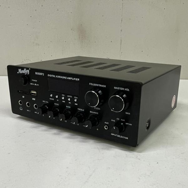 ◆商品仕様メーカー Moukey/ムーキー型式 MAMP1サイズ W250×D225×H100(mm)電源 単相100V(50/60Hz)注意事項 ・中古品のため細かい傷や汚れがあります。・付属品は写真の物が全てとなります。備考 通電確認の...