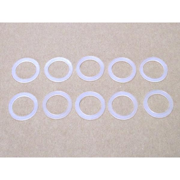 ミワロックPMK(75PM)の握り玉部用ナイロンワッシャーのみの10枚セット品です。
