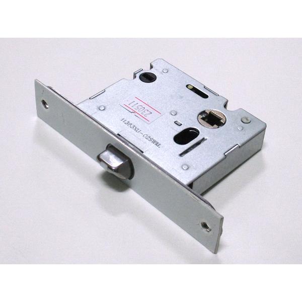 WEST(ウェスト)G-54(空錠)用錠ケース、バックセット50ミリ用です。フロントプレート 130ミリ×25ミリフロントプレートビスピッチ 115ミリフロント刻印 WESTサイド刻印　奥行き 68ミリケース縦幅 77ミリバックセット50ミ...