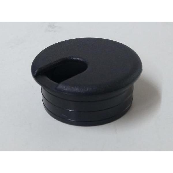 ランプ(スガツネ)配線孔S445Bブラック色です。上部直径45ミリ、挿入部直径38.8ミリ、取付穴径39ミリ。