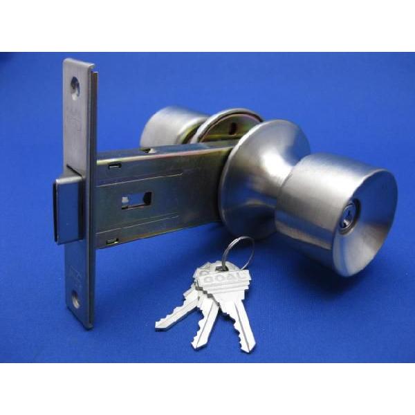 ゴール特殊錠GB-46(サッシメーカー) 不二サッシ、日軽(形式) 勝手口(バックセット) 100ミリ(フロントサイズ) 110ミリ×22ミリ(ビスピッチ) 90ミリ(ドア厚) 25ミリ〜33ミリ(備考) フロント記号G LOCK