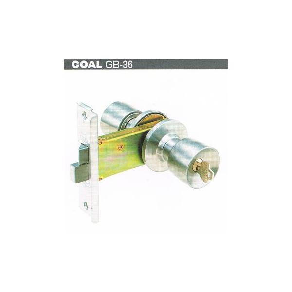 ゴール特殊錠GB-36(サッシメーカー) 理研軽金属(形式) 玄関(バックセット) 100ミリ(フロントサイズ) 132ミリ×42ミリ (ビスピッチ) 110ミリ (ドア厚) 25ミリ〜33ミリ(備考) フロント形状　プレート付   フロン...