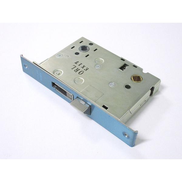 トステムQDD-876用錠ケースのみフロントプレート170ミリ×25ミリフロント刻印 TOSTEM QDD-876 MIWAバックセット64ミリ