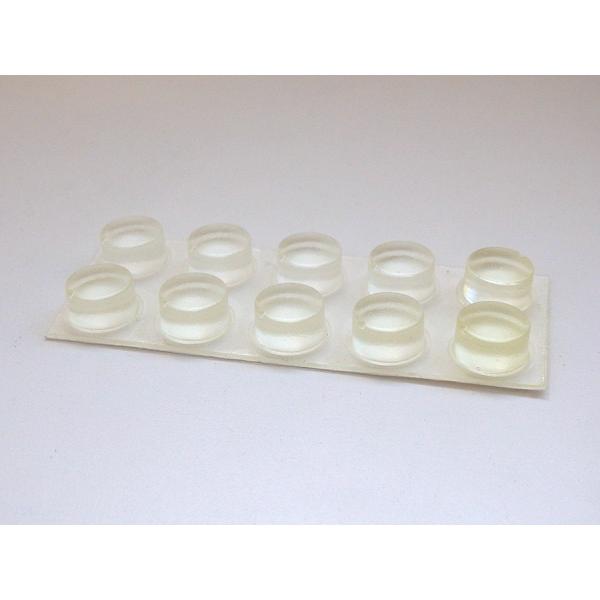 スガツネ工業（LAMP）のBSクリアバンパー BS-6です。サイズはΦ12.7×6.4mmです。10個単位での販売となります。