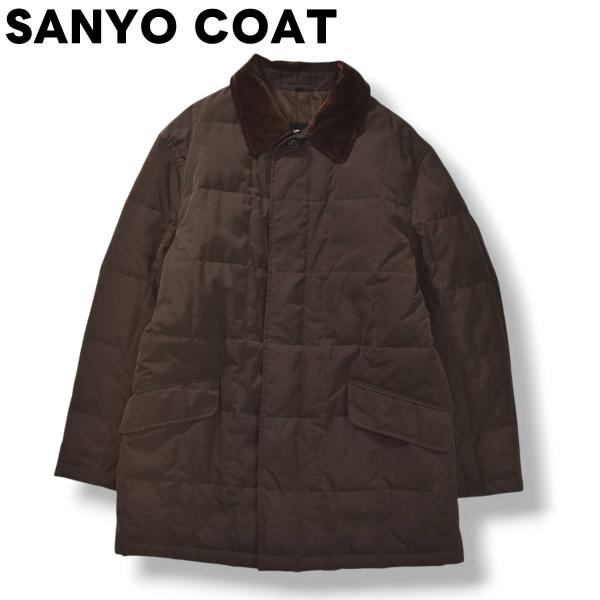 【サイズ】・M・着丈81cm肩幅50cm身幅62cm袖丈62cm【状態】・【A】使用感も少なく美品です。【カラー】・ブラウン【素材】・表地−ポリエステル100% 綿100%(襟切替) 裏地−ポリエステル 中綿−ダウン80%フェザー20% ■...