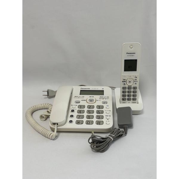 ★中古品 Panasonic VE-GD32DL(親機) KX-FKD508(子機) コードレス電話機 セット ホワイト★○初期化、動作確認済です。○子機も正常に充電できますが、電池の減りが早いと感じます。子機用充電池の交換が必要と思われま...