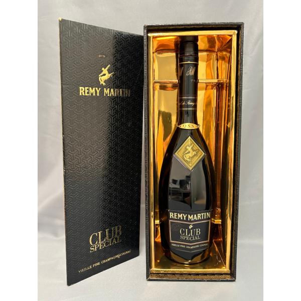 ★古酒 レミー マルタン クラブ スペシャル Q.S.S. 700ml 40% 箱付 1341g REMY MARTIN CLUB SPECIAL VIEILLE FINE CHAMPAGNE COGNAC ★○未開栓、古酒、一般消費者から...