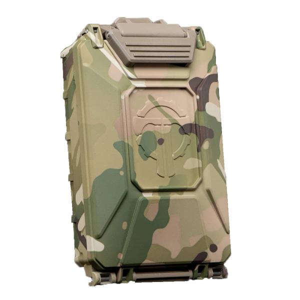 ●インサートを組み替えて様々な電池を収納できる強化樹脂製ケース●アウトドアやタクティカル向けの機能的なアイテムを手掛ける米国のメーカー「THYRM」の防水電池ケース。フラッシュライトや光学サイトに使用されるCR123リチウム電池をはじめ、4...