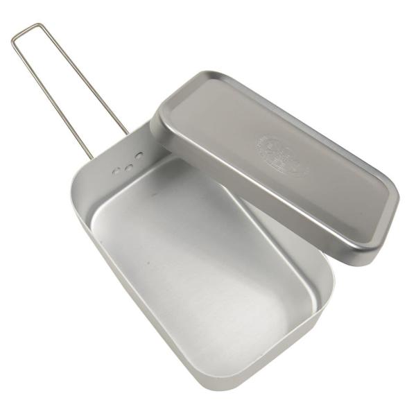 ●アウトドアでの調理に欠かせない万能クッカー●アメリカのアウトドアメーカー「ESEE」製のメスティンです。アウトドアでの活動時にフライパンや鍋を持ち運ぶのは大変ですが、こちらのメスティンがあれば飯盒やフライパン、鍋の替わりとして使うことがで...