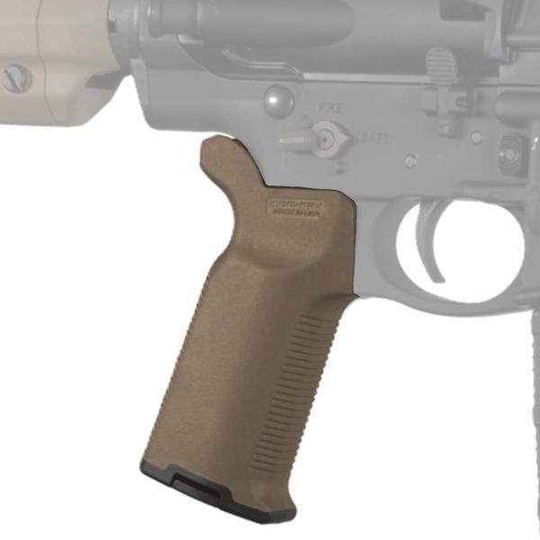 ●短銃身に最適、握りの角度を最適化●革新的かつ優れた機能性を備えたガンパーツをリーズナブルな価格で展開する米国ガンパーツメーカー「MAGPUL」。●ライフルグリップの詳細  対応:AR15・M4・M16・AR10・SR25・M110、サイズ...