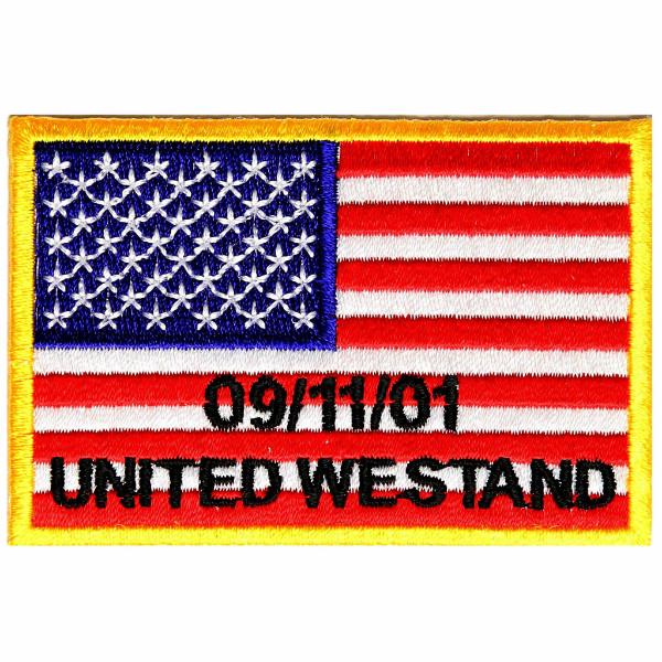 ●アメリカ国旗、星条旗のワッペン(パッチ)です。UNITED WE STANDと書かれています。●ワッペンの詳細 サイズ 約77×50mm[仕様・意匠は予告なく変更される場合があります][ p2045 ]