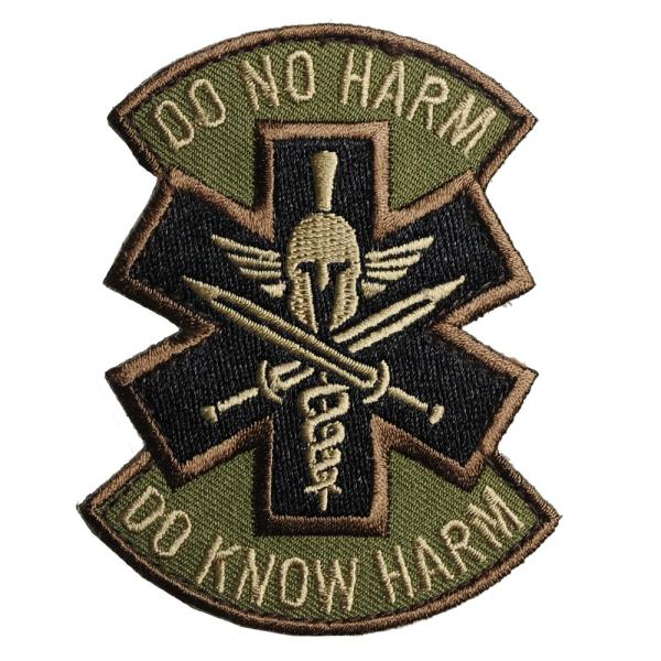 ●医療特殊部隊にぴったりのデザインがされた刺繍パッチ●高品質なジョークパッチを提供するMIL-SPEC MONKEYの刺繍パッチ。世界中の救急医療のシンボルマークであるスター・オブ・ライフのマークを元に、「DO NO HARM」の文字と、海...