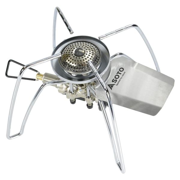 ●安定した火力と扱いやすいデザインのSOTO製ストーブ●過酷な冒険に挑むプロ達にも愛用される国内メーカー「SOTO」のアウトドアストーブ。●ストーブの詳細 展開時サイズ(幅×奥行×高さ)※本体のみゴトク含む:約16×14×11cm、収納サイ...