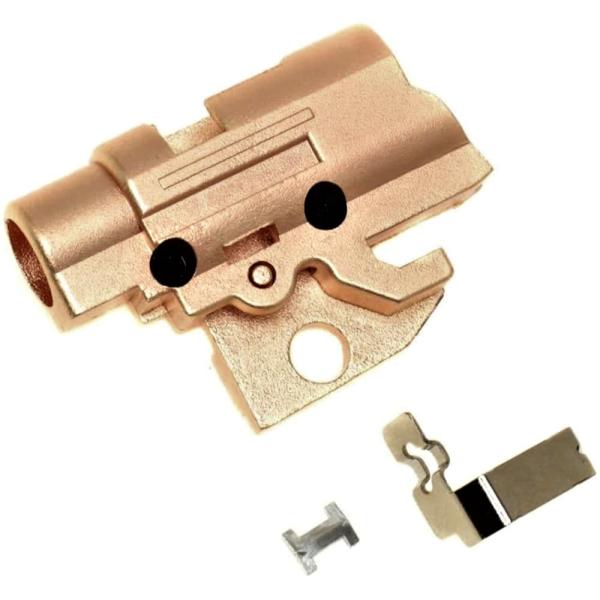 ●安定した回転をBB弾に与えるホップアップチャンバーセット●トイガン用のインナーバレルやホップアップパッキンなどのカスタムパーツの製造で知られる「MAPLE LEAF」製。●ホップチャンバーセットの詳細 注意事項1:他パーツとのバランスや組...