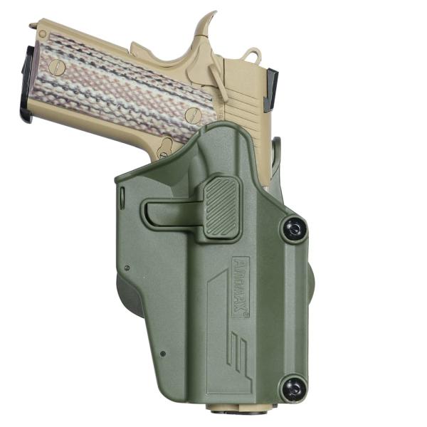 ●80種以上のハンドガンに対応したポリマー製ヒップホルスター●機能性とコストパフォーマンスに優れるトイガン用ホルスターを手掛ける「AMOMAX」のポリマー製ホルスター。●樹脂製ホルスターの詳細 ●サイタック:Cytac(サイタック)は、20...