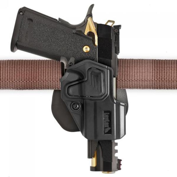 ●「」東京マルイ製HI-CAPAシリーズに対応したホルスター●独自のエアソフトガン用カスタムパーツを数多く展開する国内ブランド「LayLax」。●ホルスターの詳細 適合機種:東京マルイ ガスガン、ハイキャパシリーズ<br>・ハイ...