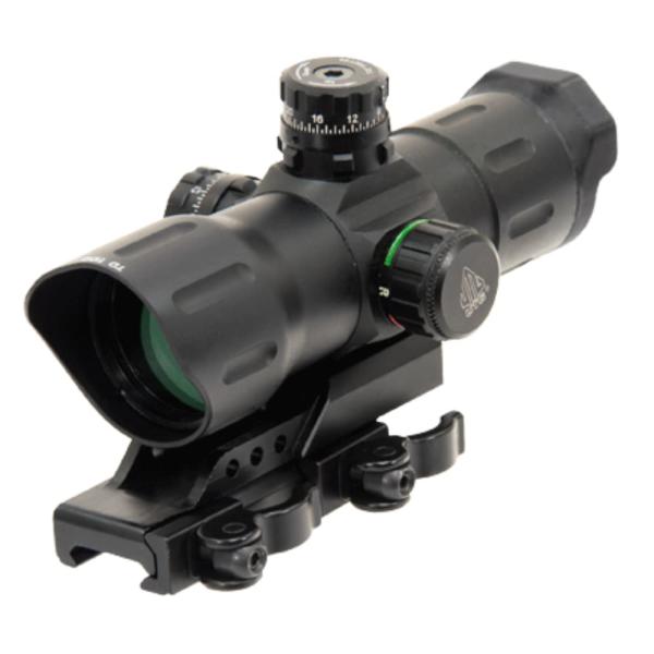 ●水平と垂直が取りやすいTドットレティクルを採用したドットサイト●米国のシューティング/ハンティング用品メーカーLEAPERS (リーパーズ)社の自社ブランド「UTG」製。20mmレールに取り付け可能なACOG型のドットサイト。ドットはレッ...