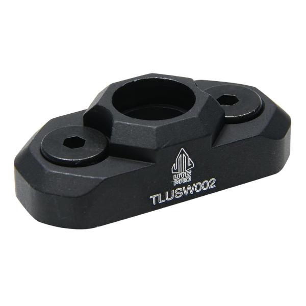 ●Keymodレール対応の薄型スリングマウント●米国のシューティング/ハンティング用品メーカーLEAPERS (リーパーズ)社の自社ブランド「UTG」製。Keymodレールを採用したハンドガードに取り付け可能なQDスリングマウント。●スリン...