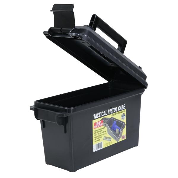 ●プラスチック製のアモカン型ハードガンケース●狩猟や射撃スポーツ用プラスチックアイテムを製造するメーカー「MTM CASE-GARD(MTMケースガード)」のハンドガンケース「Tactical Pistol Compact Case」です。...