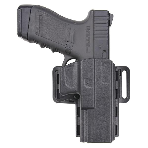 ●優れたロックシステムを持つリフレックスホルスター●アメリカのメーカー、UNCLE MIKESのリフレックスホルスター。Glock17 19 22 23 26 27 34＆35に適合します。●ヒップホルスターの詳細 適合（実銃）:GLOCK...
