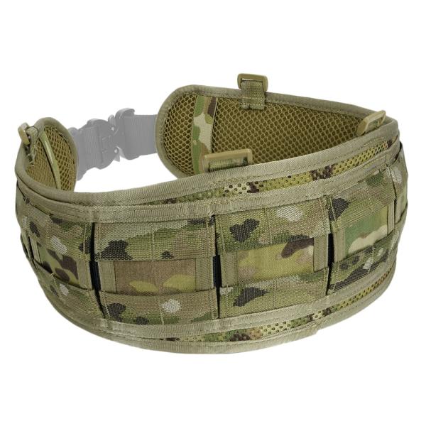 ●装備の拡張性に優れた実用的なベルトパッド●VTACのMOLLEベルトパッド(BROKOS BELT)です。MOLLEウェビングが施されたパネル状になった部分にベルトを通す仕様。MOLLEシステムに対応するアイテムの装着が可能で、更にベルト...