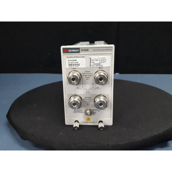 Keysight 83496B マルチレート光/電気クロックリカバリーモジュール Optical/electrical clock recovery moduleOpt. 100: Single-ended and differential...