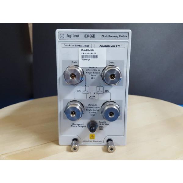 Agilent 83496B マルチレート光/電気クロックリカバリーモジュール Optical/electrical clock recovery moduleOpt. 100: Single-ended and differential ...