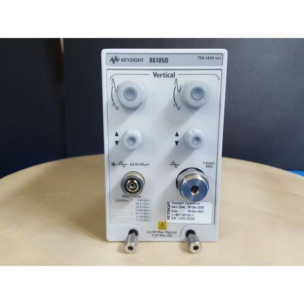 Keysight 86105D  20GHz光/35GHz電気モジュール波長範囲：750〜1650nmOpt.100：Remove 14.025 GBd filter● 商品状態「中古」 正常品● 付属品本体のみ