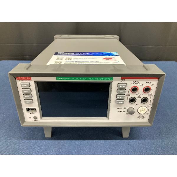 ● 製品名  データ・ロガー／データ収集システム ●メーカー   Keithley ● 型番   DAQ6510/7700● スペック・チャンネル数：最大80・プラグイン・スイッチ・モジュール：12個のオプション・デジタイザ：1MS/s● ...